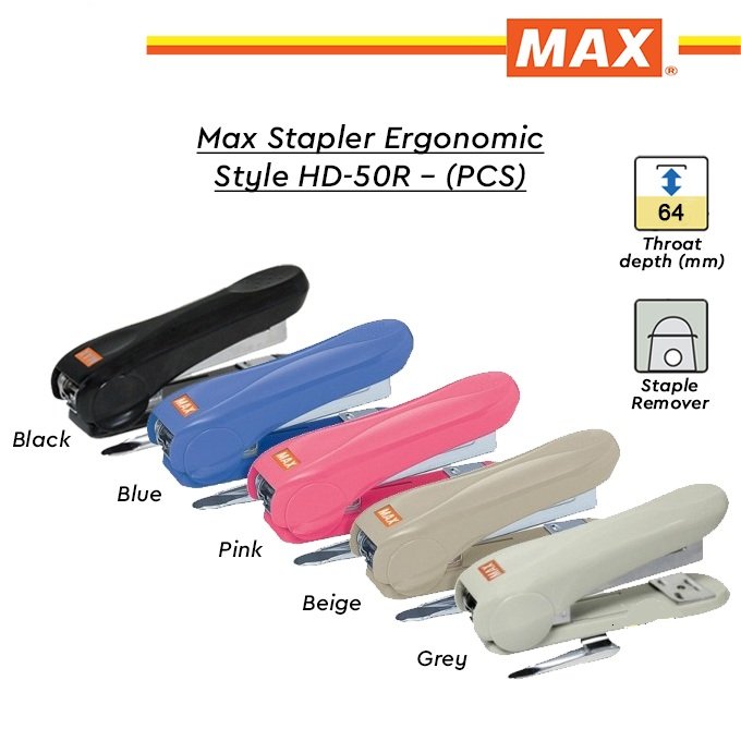 BÉ BÌNH|Bấm kim 3 Max HD-50R Stapler, No.3